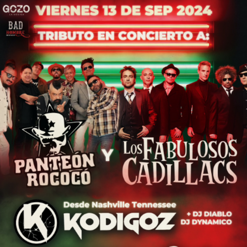 Early Bird - Los Fabulosos Cadillacs & Panteon Rococo @ Distro Music ...