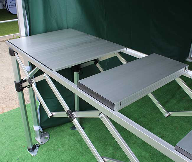 1.4m Folding Table Counter with Aluminium Tops | TFH Gazebos