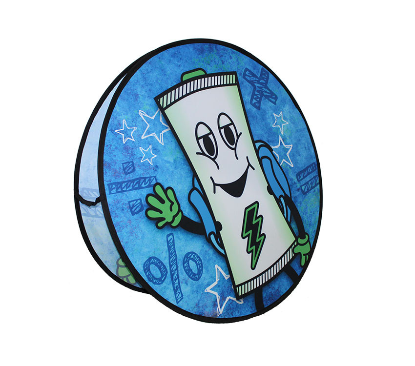 Round Pop Up Banners & Spring Up Banners