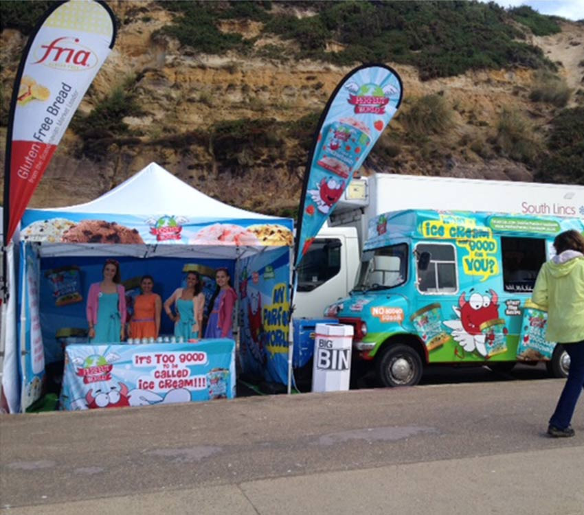Fitted Printed Table Covers | TFH Gazebos