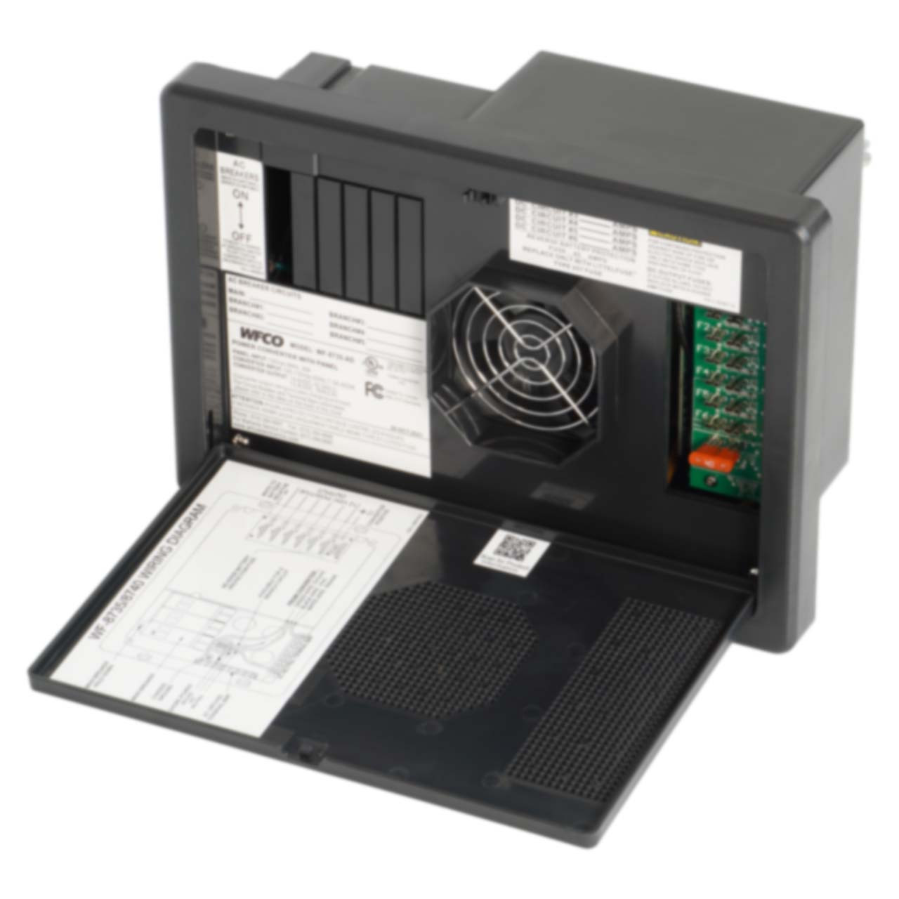 WFCO WF-8735-AD RV Mini Power Converter / Charger / Distribution Panel ...