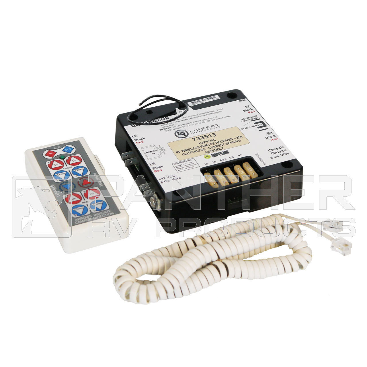 Happijac 4820 (736515) RV Electric Truck Camper Jack Kit w/ Controls