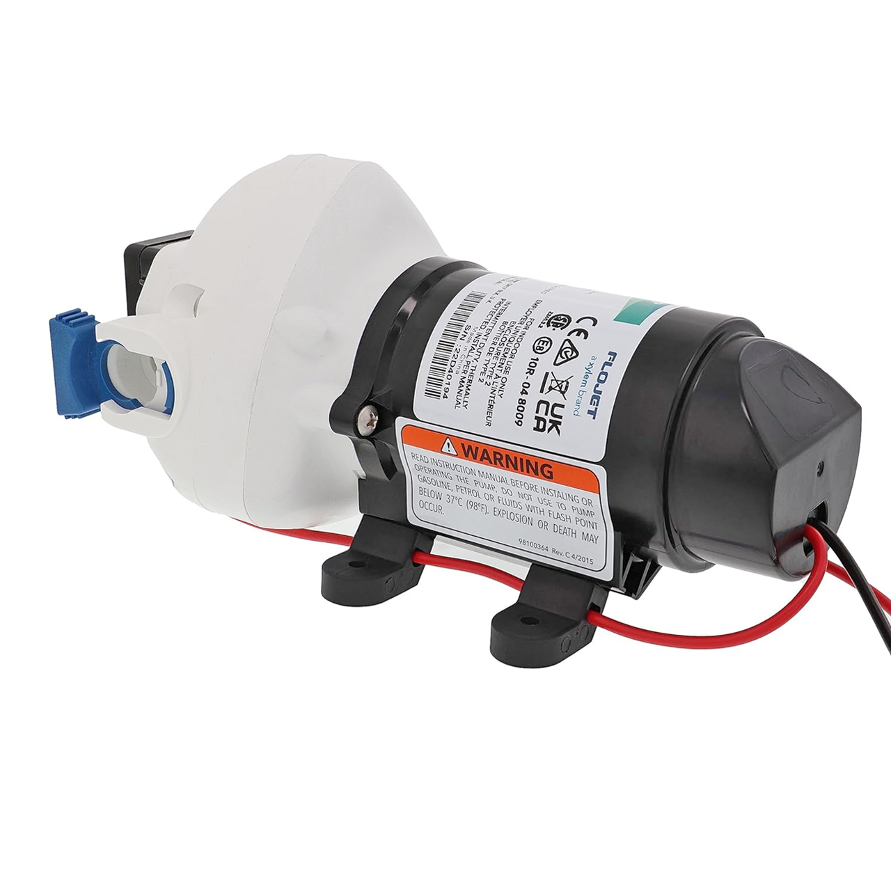 Flojet R3526144B (03526144) RV 12V On-Demand Potable Water Supply Pump ...