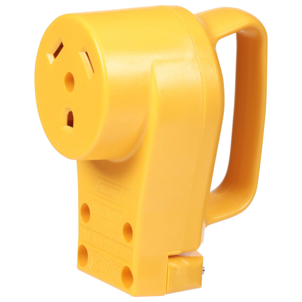 Camco 55343 RV Power Cord Female Plug End - 30 Amp