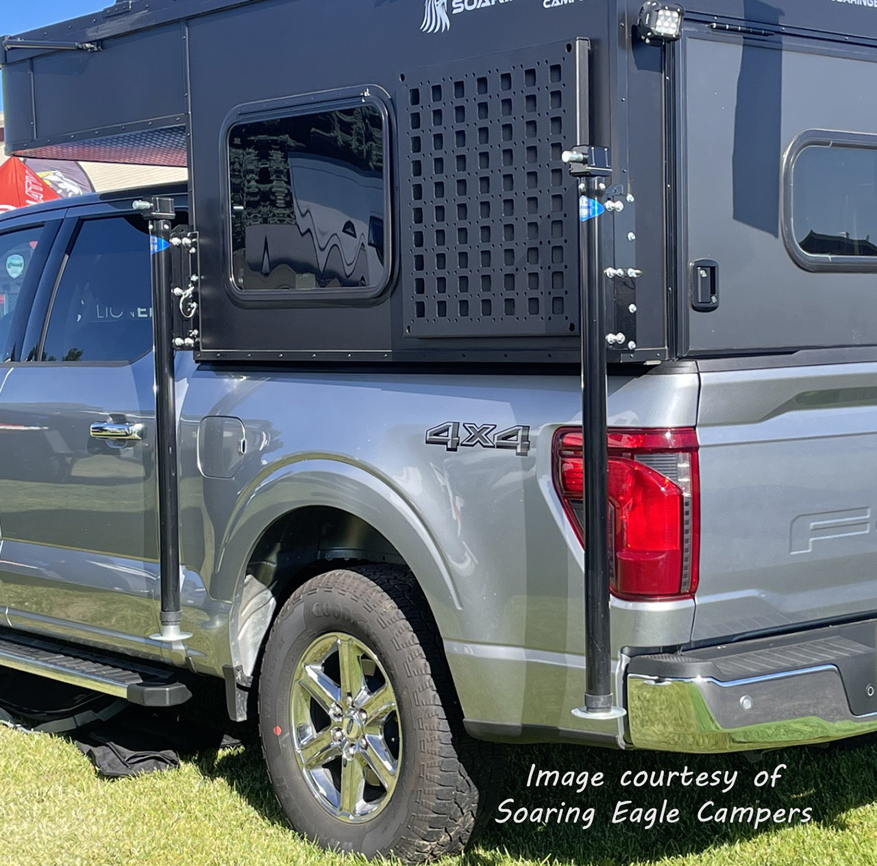 Rieco Titan 14042 Manual Convertible Truck Camper Loading Jacks - 4 ...