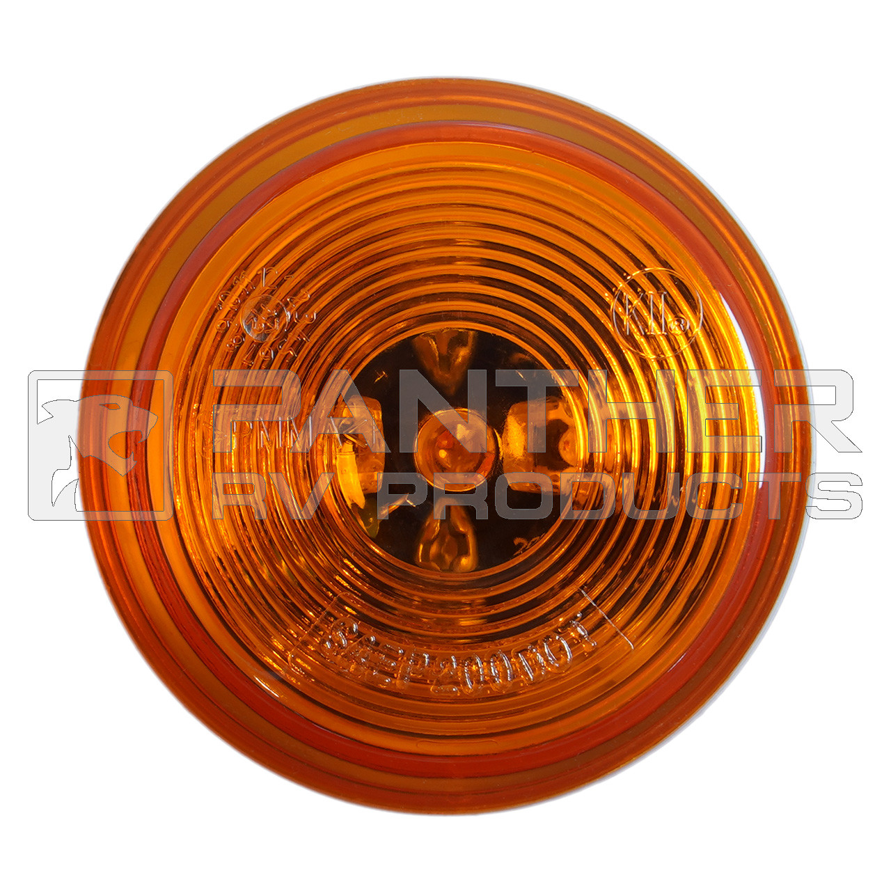 Kaper II L14-0087A LED 2.5" Round Marker / Clearance Light - Amber