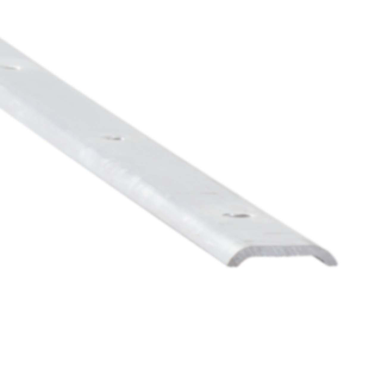 AP Products 021-87201-8 Flat Trim Molding - White - 8 Ft.