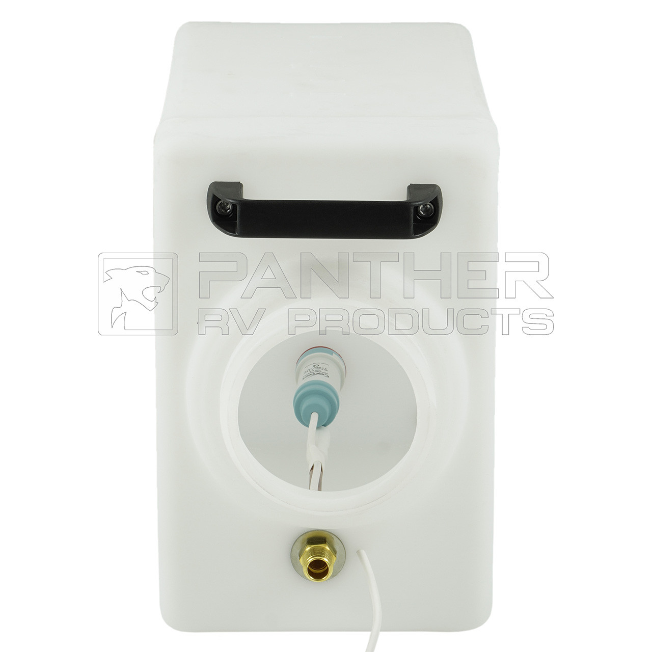Superior RV Portable Galley Fresh Water Holding Tank w/ Pump - 7 Gallons
