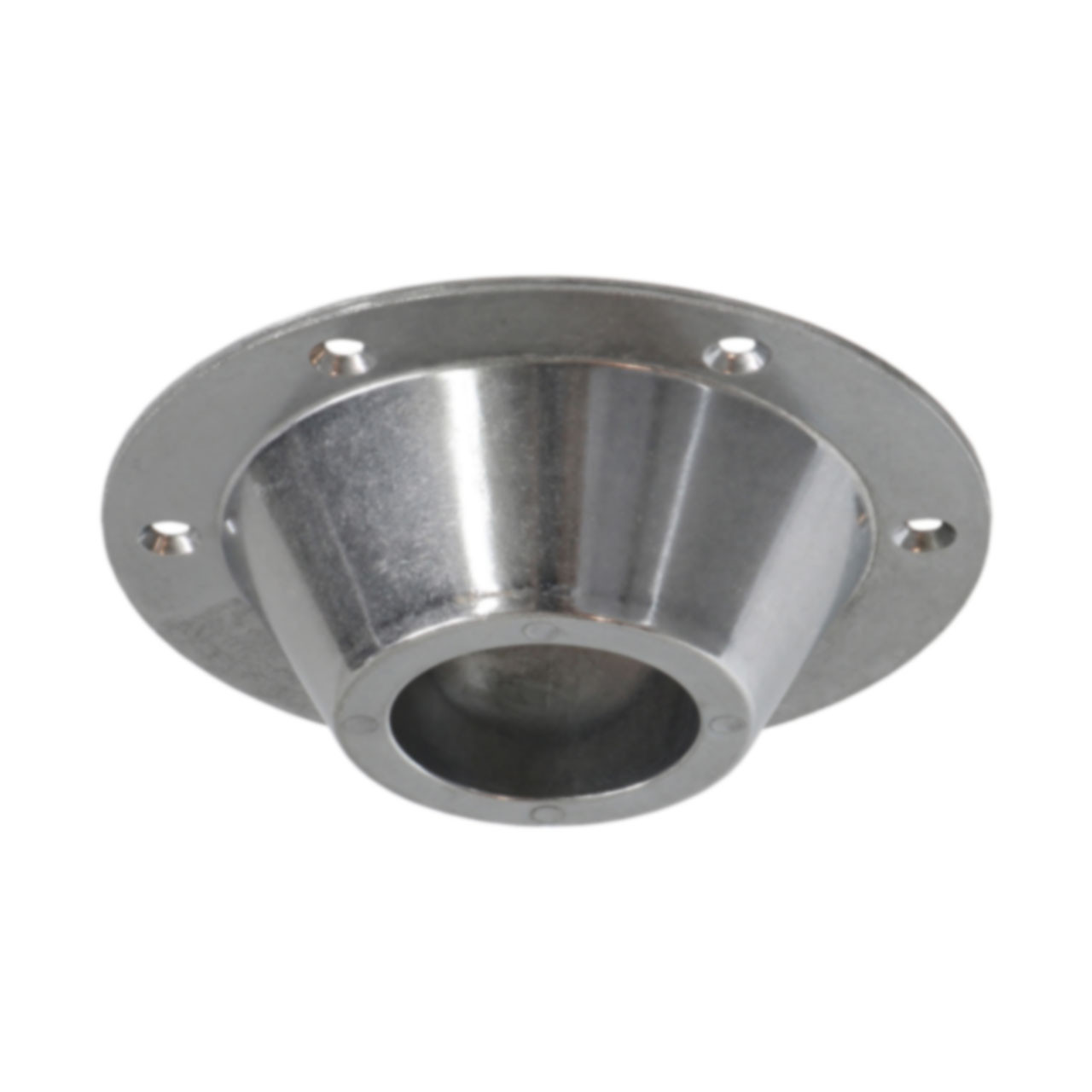 AP Products 013-1112B Round Flush Mount Pedestal Base - Black