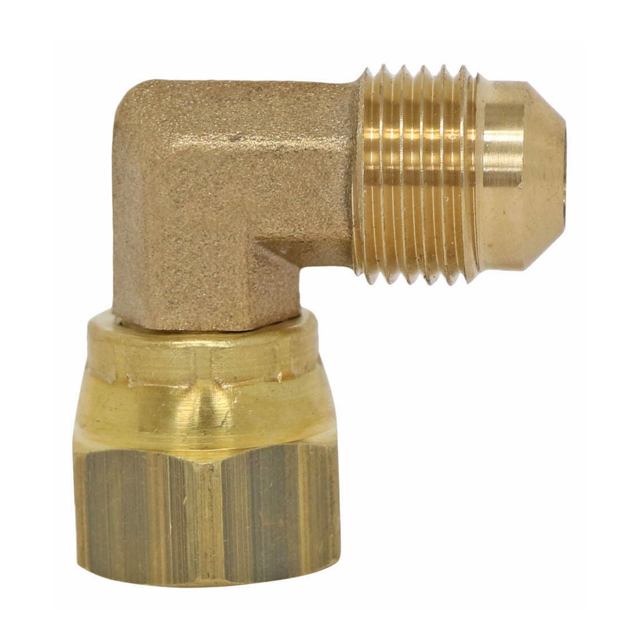 AMC 704018-08 Brass Flare Forged Nut Fitting - 1/2"