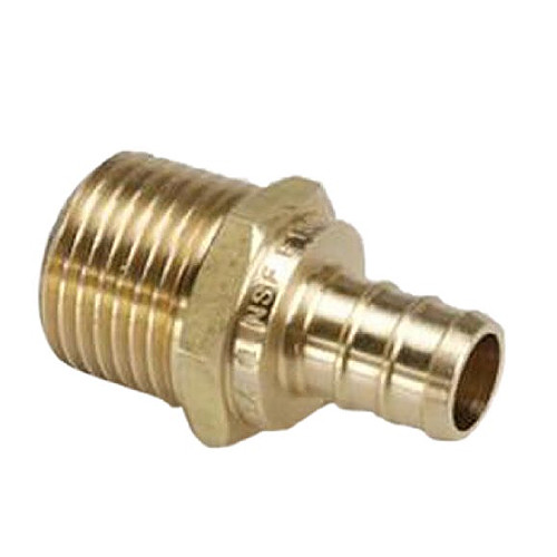 BestPex 51122 RV Fresh Water PEX Line LF Brass Adapter Fitting - 1/2 ...