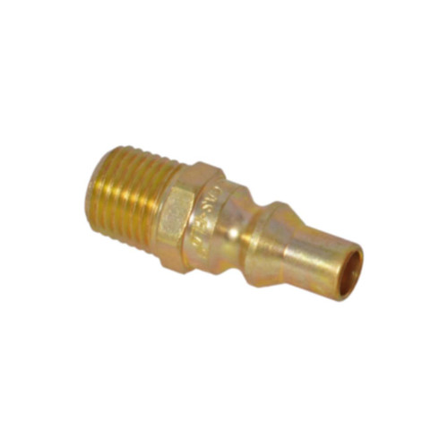 Panther QD-GMRVN4-4M RV Brass Quick Disconnect Plug x 1/4" Male MPT