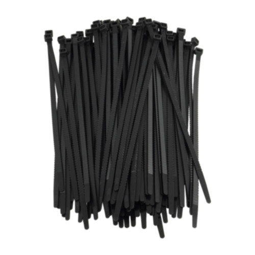 Kaper II L12-0382-14-BLK Easy Twist-Off Zip Tie 14" - 100pk - Black