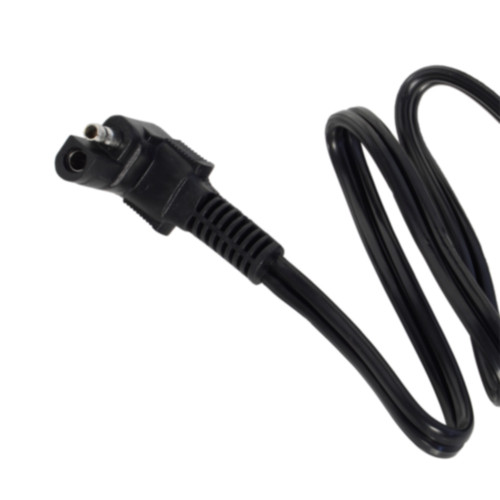 Rieco Titan 16642 Truck Camper Electric Jack Male Power Plug - Black