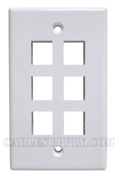 Keystone Wall Plate | Cable Supply