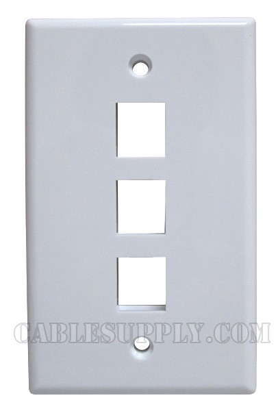 Keystone Wall Plate | Cable Supply