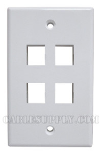 Keystone Wall Plate | Cable Supply