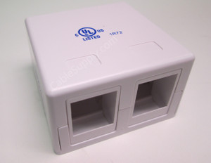 Keystone Surface Mount Boxes (Premium Grade) - CableSupply