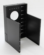 12U + 4U Vertical MiniRaQ Convertible Compact by Black Hawk Labs