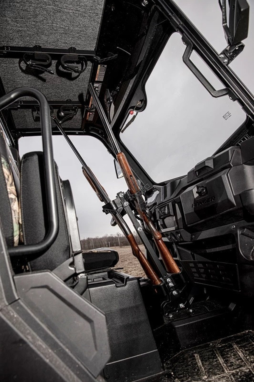 Yamaha Utv Vertical In Cab Gun Rack By Kolpin Powersports 20073 Eyo
