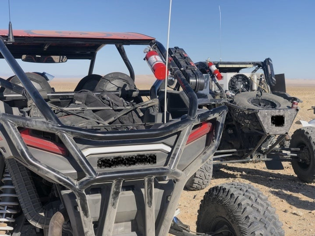 Yamaha Viking Wolverine Yxz Mount And Extinguisher Set By Savage
