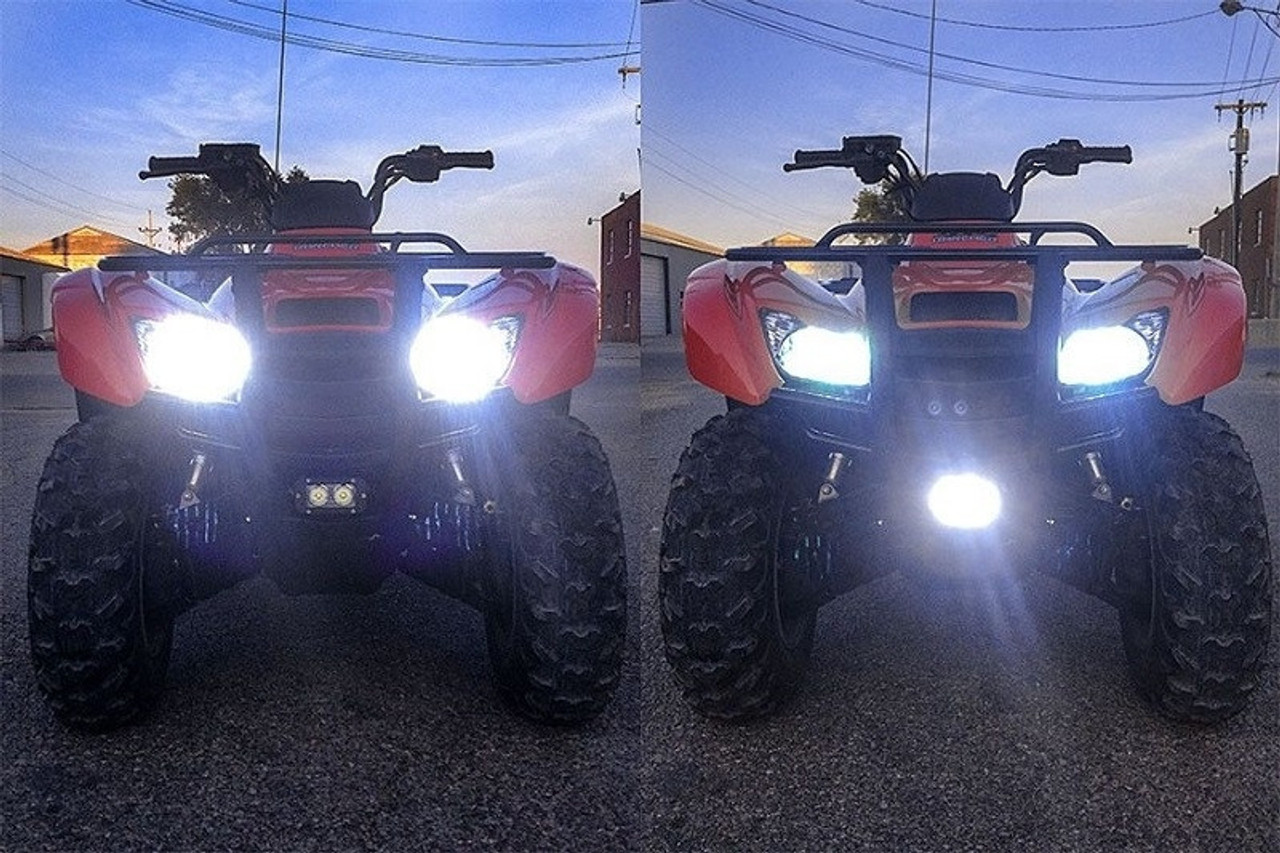 Yamaha Viking Wolverine Yxz 5 Inch Led Light Bar Single Row 20 Watt