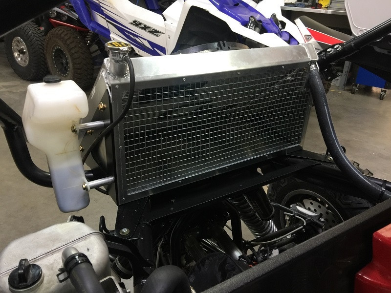 Yamaha YXZ1000R Short Course Radiator with Brackets for WR Edition Race ...