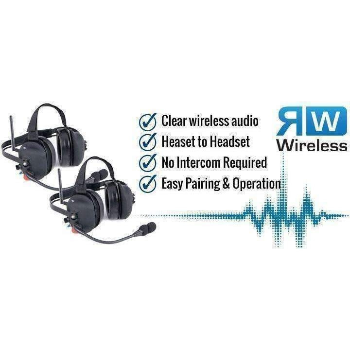 Yamaha Viking / Wolverine / YXZ Wireless Double Talk Dual Headset ...