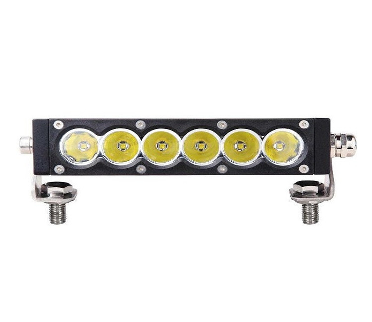 Yamaha Viking Wolverine Yxz 7 Led Light Bar Single Row 30 Watt