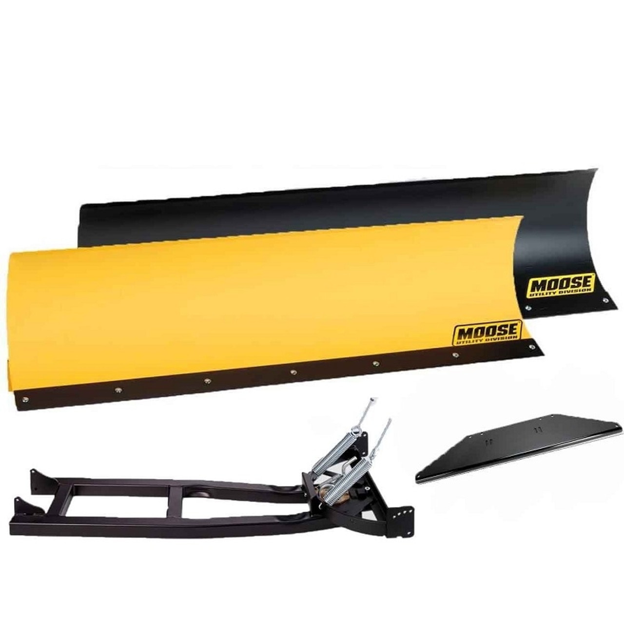 Yamaha Wolverine Utv Straight Blade Snow Plow System By Moose 9023