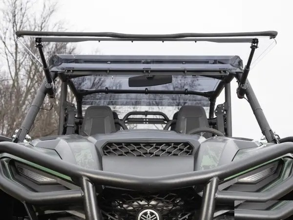 Yamaha Wolverine RMAX MaxDrive Power Flip Windshield by Super ATV ...