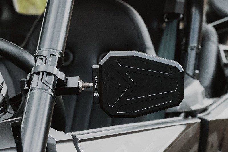 Yamaha Viking / Wolverine / YXZ Round Mount UTVMA Side View Mirrors by ...