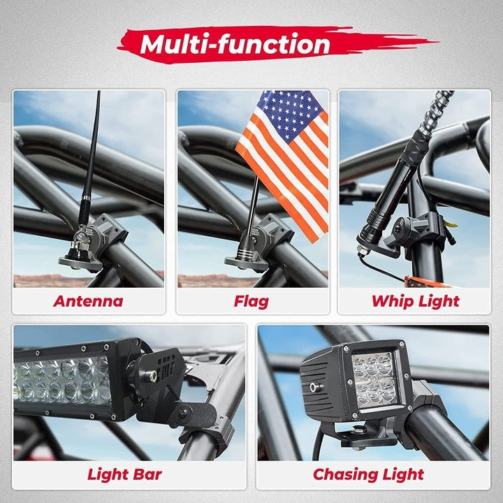 Enhance Your Off-Roading Adventure with Kemimoto Yamaha Whip Light Mount!