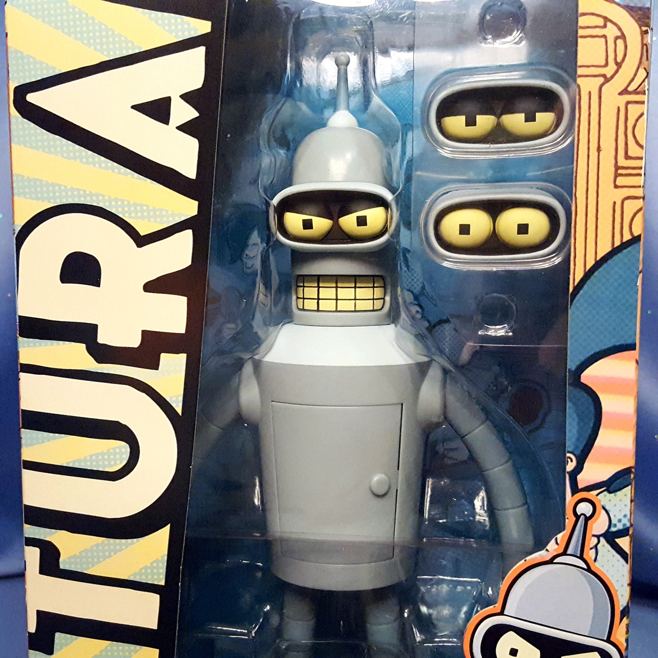 Talking Bender Bending Rodriguez from Futurama by Toynami. - Now and ...