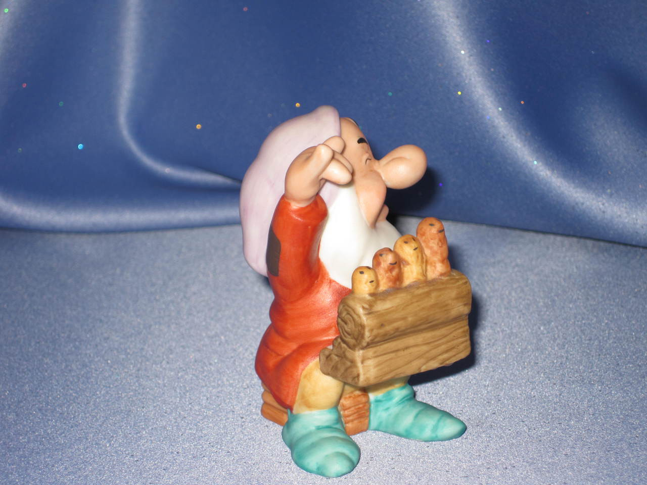 Grumpy the Dwarf Figurine by Disney W/Comp Box. - Now and Then Galleria LLC
