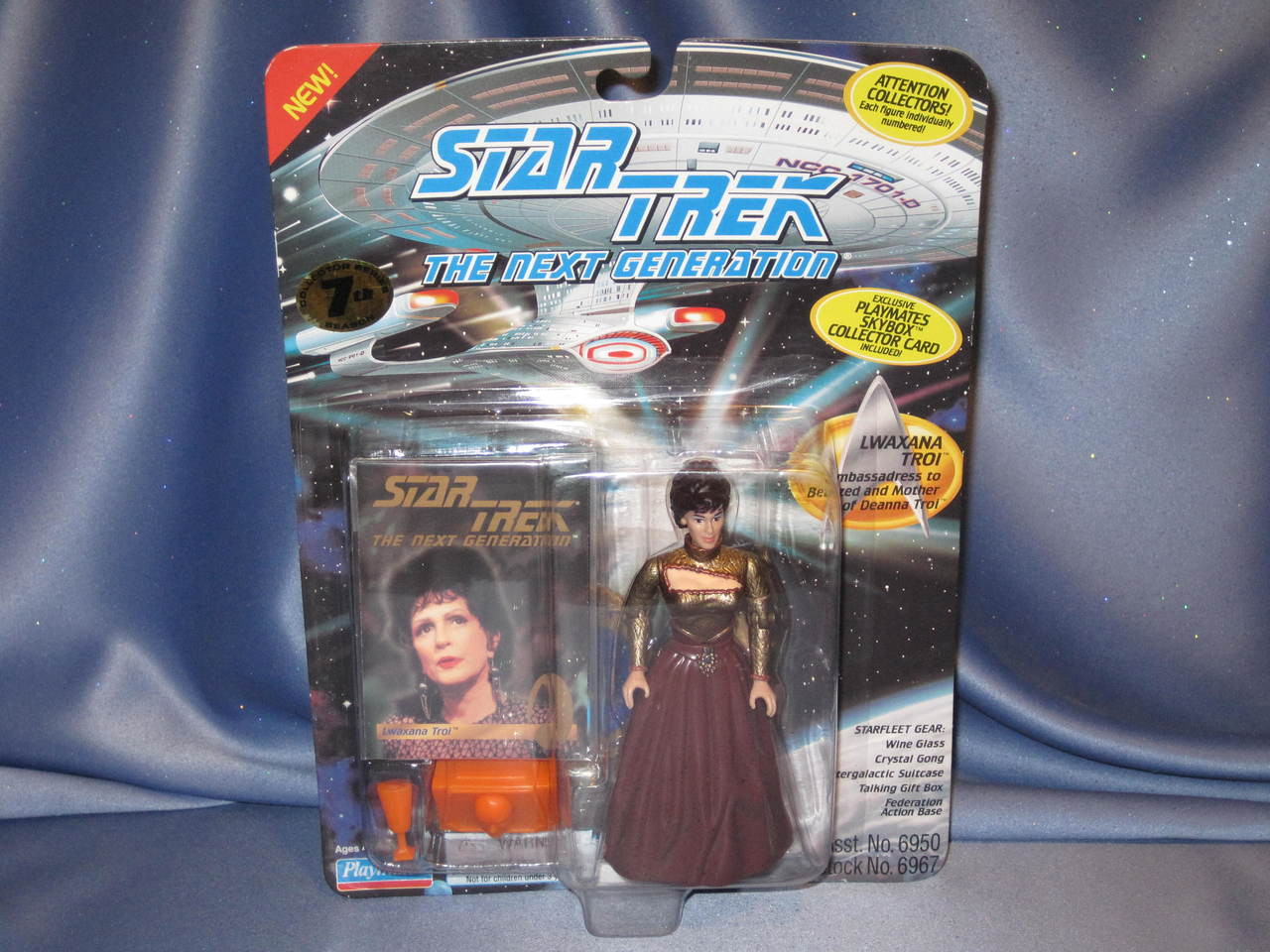 Star Trek - The Next Generation - Lwaxana Troi by Playmates. - Now and ...