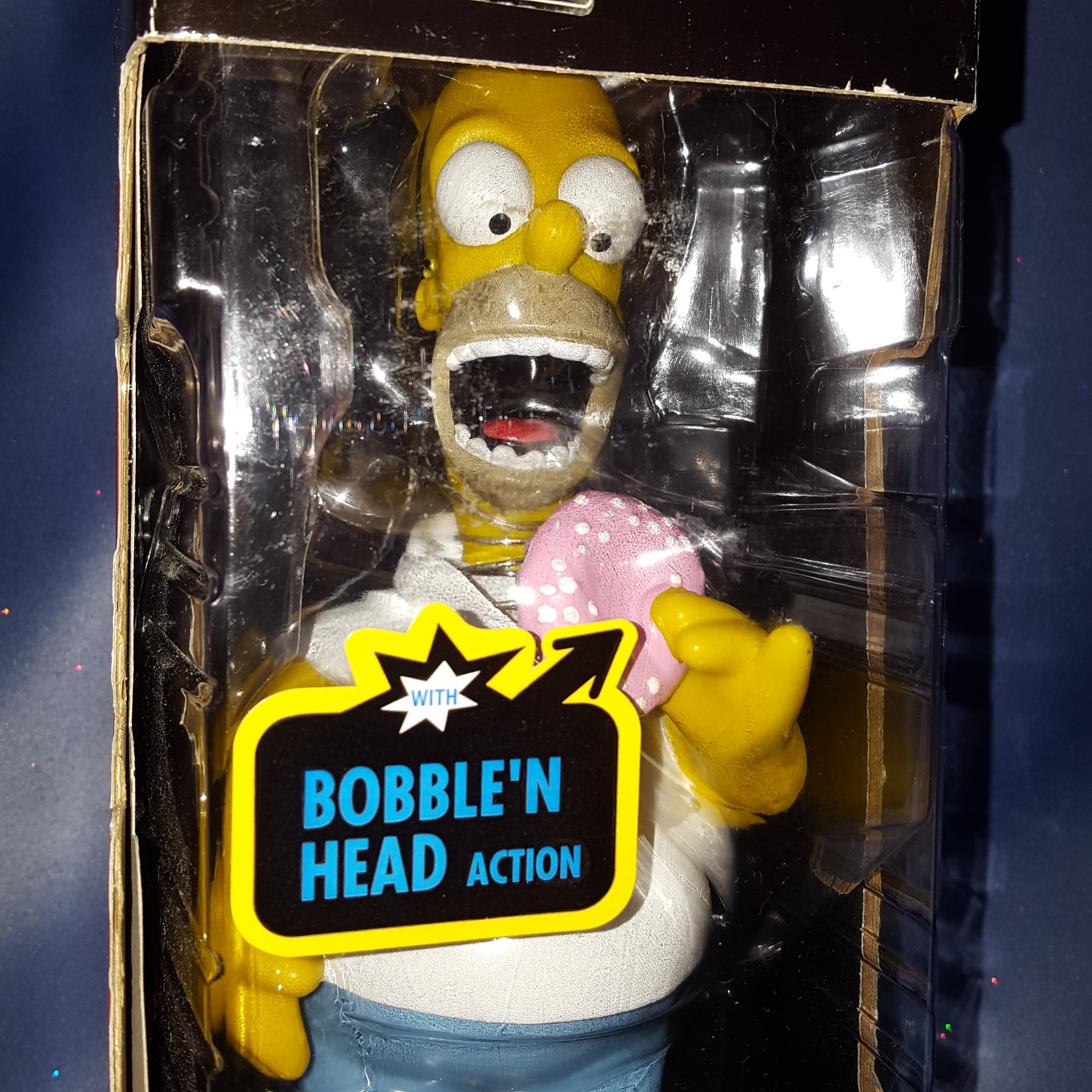 The Simpsons - Homer Bobblehead with Donut by FUN4ALL. - Now and Then ...