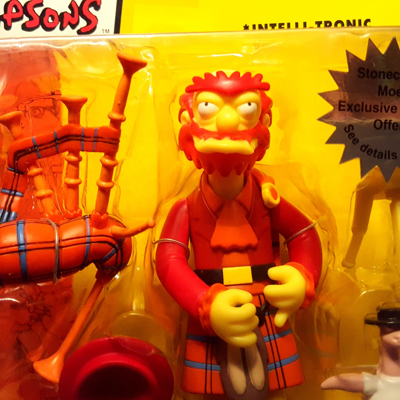 The Simpsons Groundskeeper Willie In Kilt Action Figure by Playmates ...