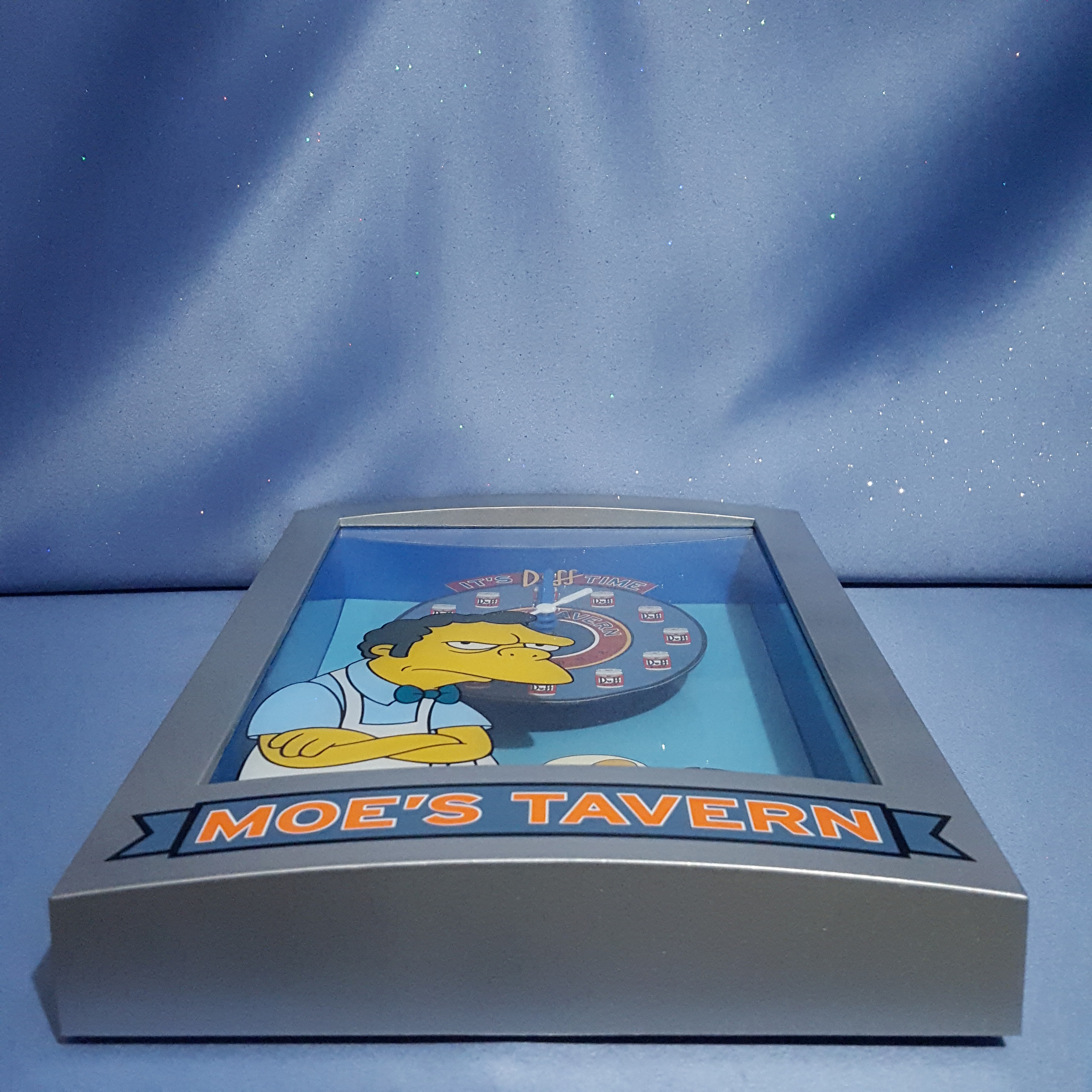The Simpsons "It's Duff Time" Moe's Tavern Clock by WESCO LTD. - Now ...