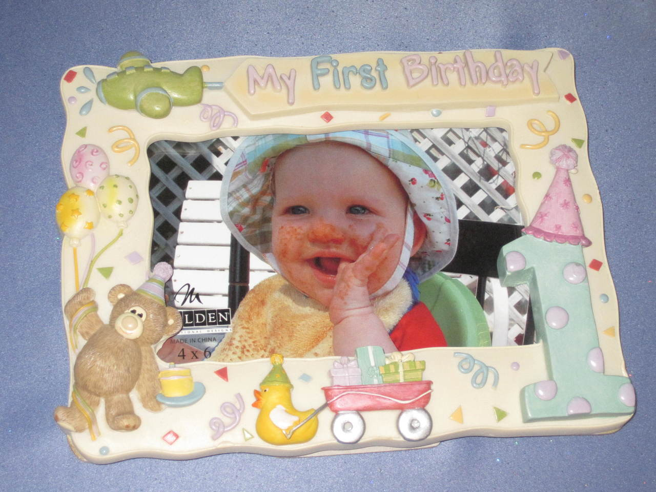 My First Birthday Photo Frame by Malden. - Now and Then Galleria LLC