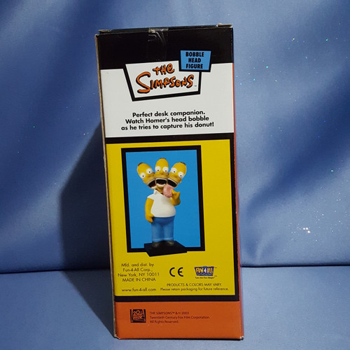 The Simpsons - Homer Bobblehead with Donut by FUN4ALL. - Now and Then ...