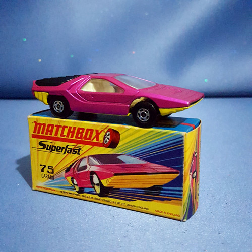 Matchbox 1968 Alfa Carabo 75(a) Superfast Car by Lesney. - Now and Then ...