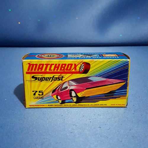 Matchbox 1968 Alfa Carabo 75(a) Superfast Car by Lesney. - Now and Then ...