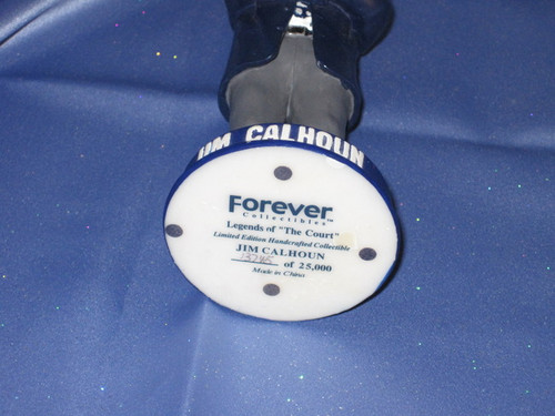 Jim Calhoun Bobblehead by Forever Collectible. - Now and Then Galleria LLC