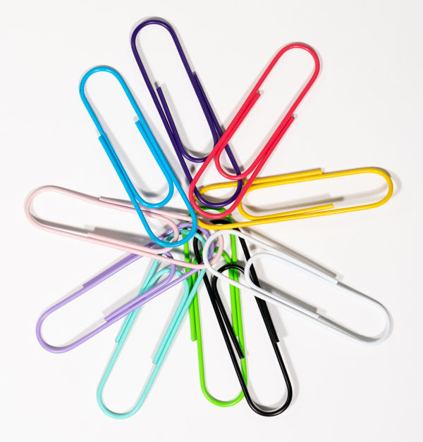 Smiley Face Jumbo Paper Clips - HappySew.com