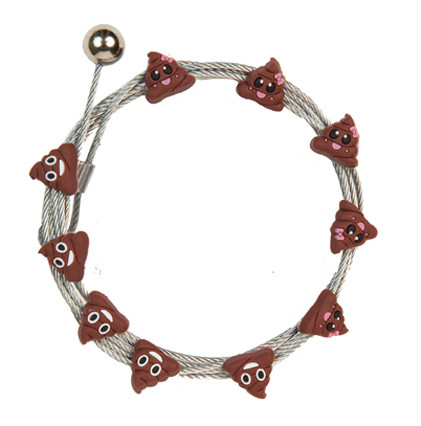 Emoji Poop and Mrs. Poop Photo Cable - HappySew.com