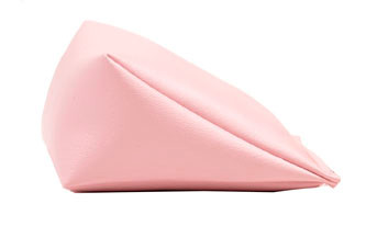 Wedge Rice Bag with Pink Vinyl - HappySew.com