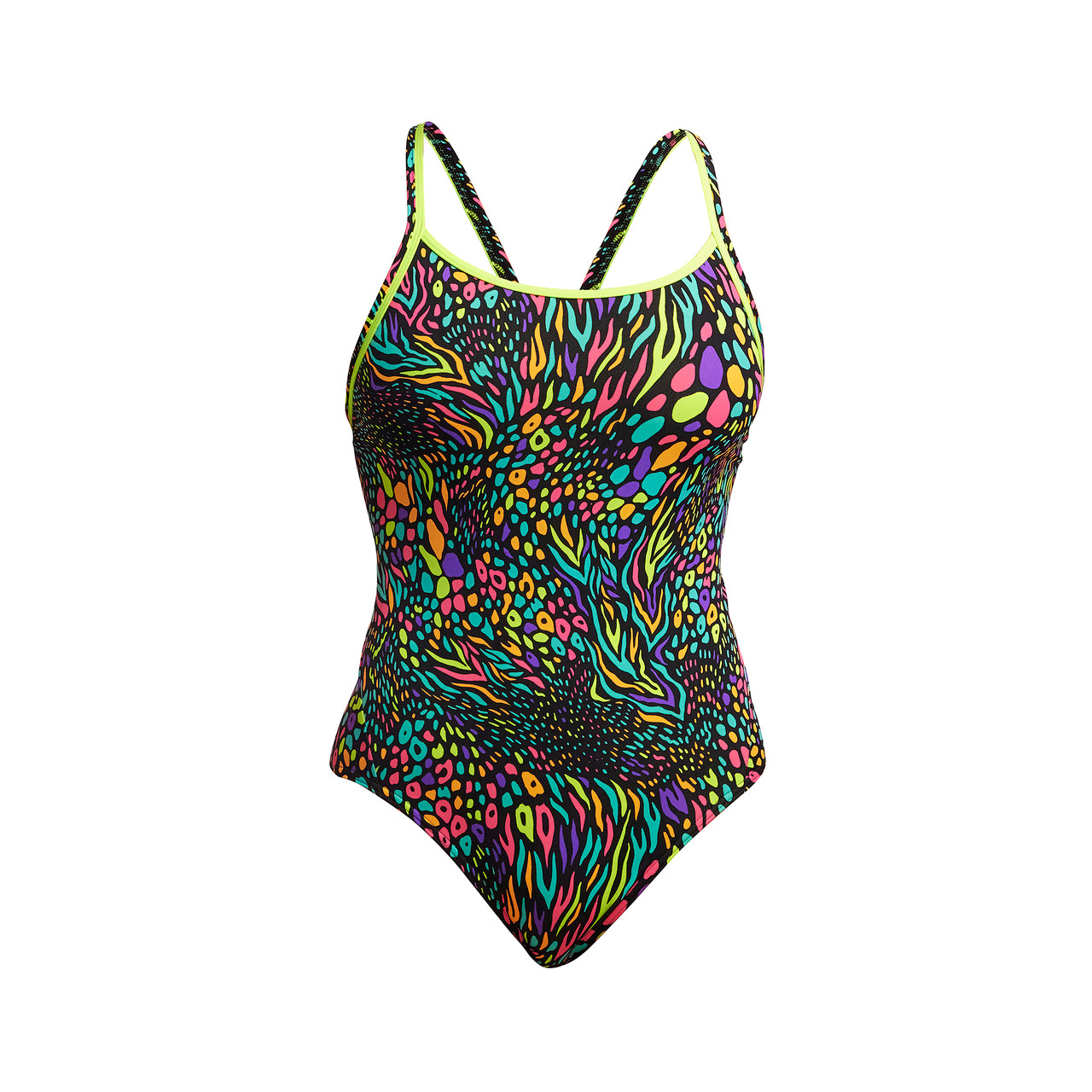 Funkita Girls Diamond Back One Piece Spot Me - Wild Wicket Sports