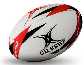 Gilbert GTR-3000 Rugby Ball - Wild Wicket Sports