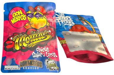Don Merfos Motitas bag 1 Gram Mylar bags with window - Packaging Only